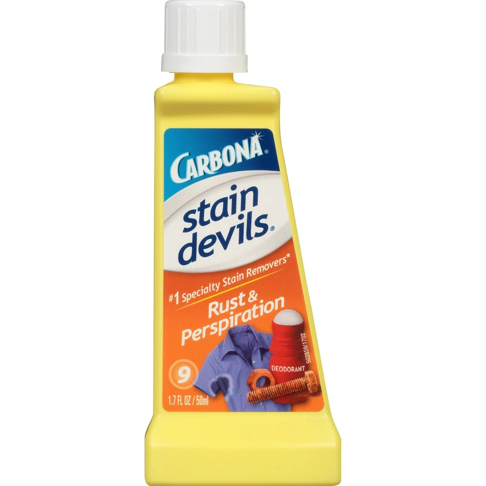 Carbona Stain Devils 9 Stain Remover 1.7 Fl Oz Pack Of 3 Deodorant Rust ...