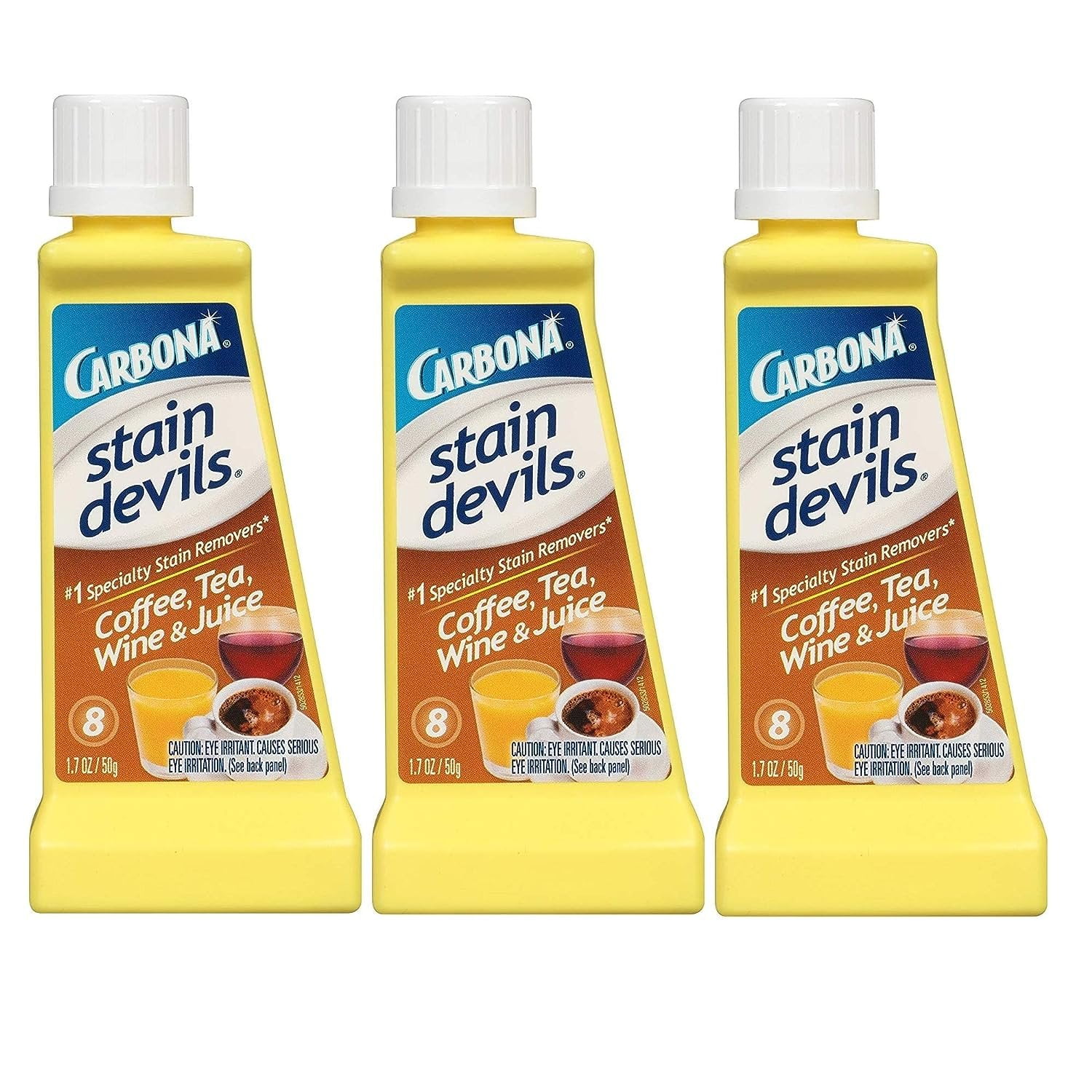 Carbona Stain Devils Coffee, Tea, Wine & Juice, 3 Pack - Walmart.com