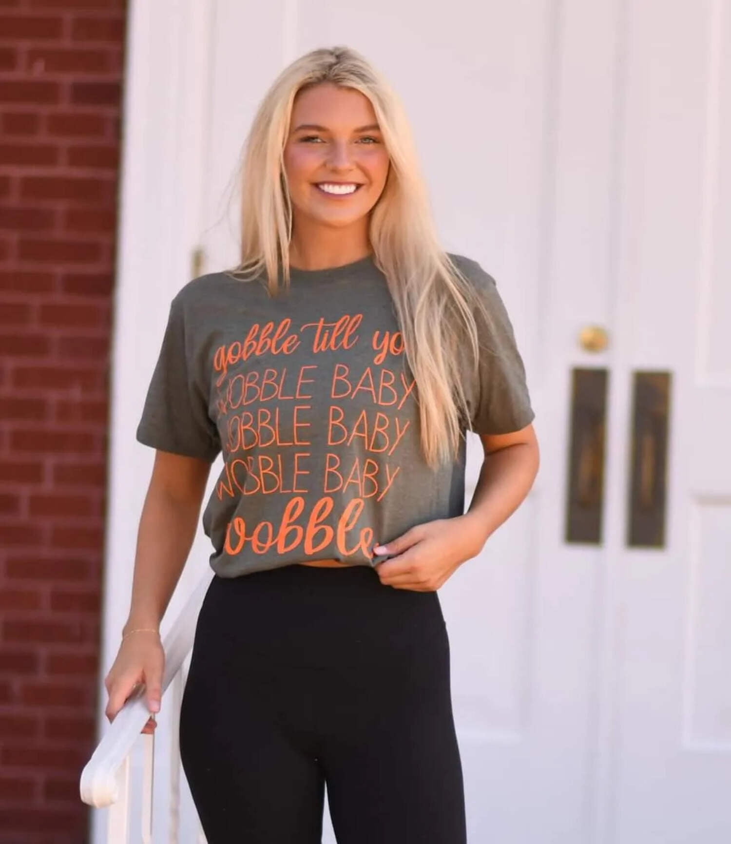 Gobble Till you Wobble Baby Graphic Tee - Walmart.com