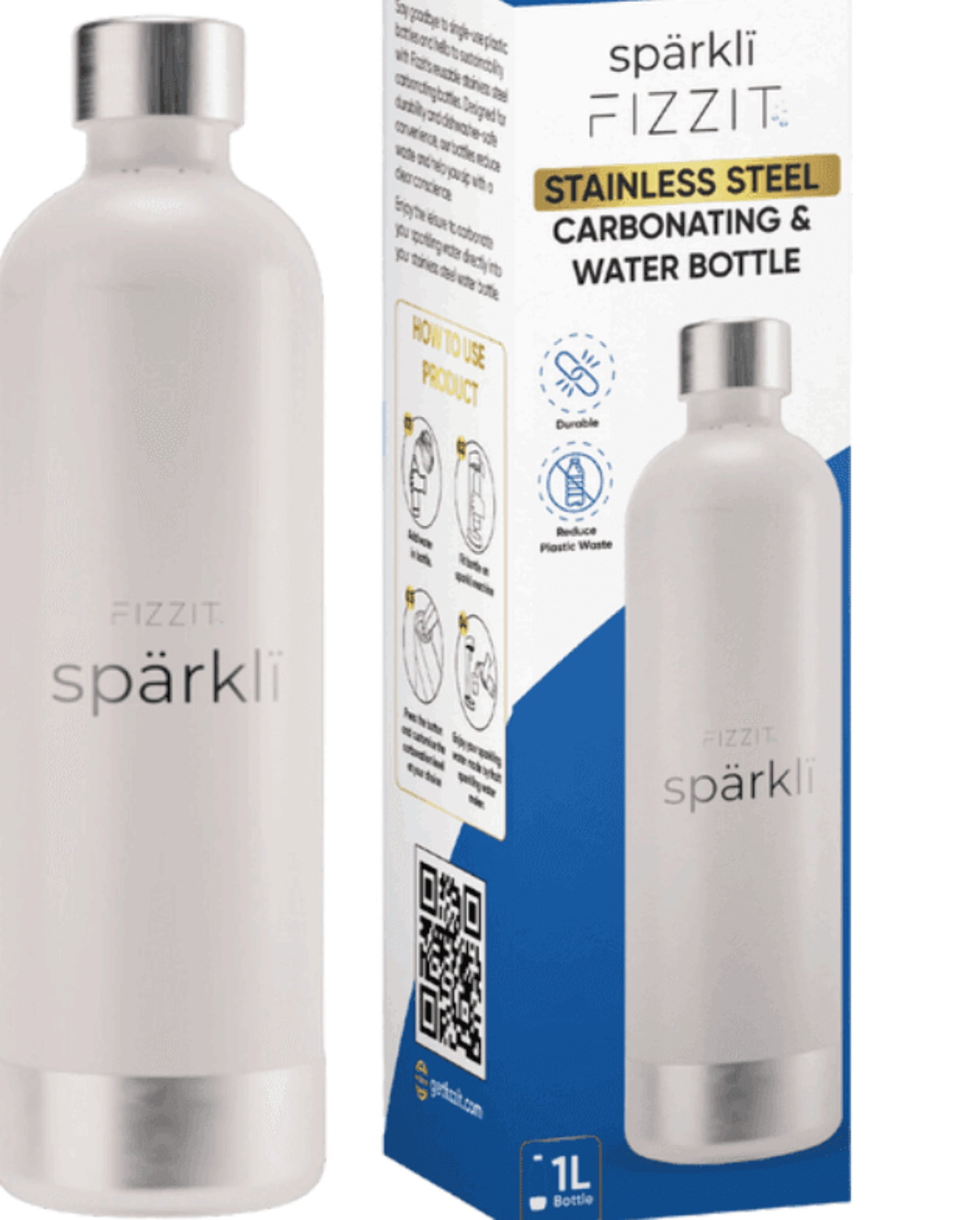 Carbonated Sparkling Water - Pure, Refreshing Bubbles with Zero ...