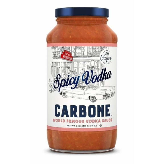 Carbone Fine Foods Spicy Vodka Pasta Sauce, 24 oz (Pack of 2) - Walmart.com