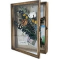 Carbonized Black Shadow Box Frame Real Glass Window Door with Hinge 11 ...