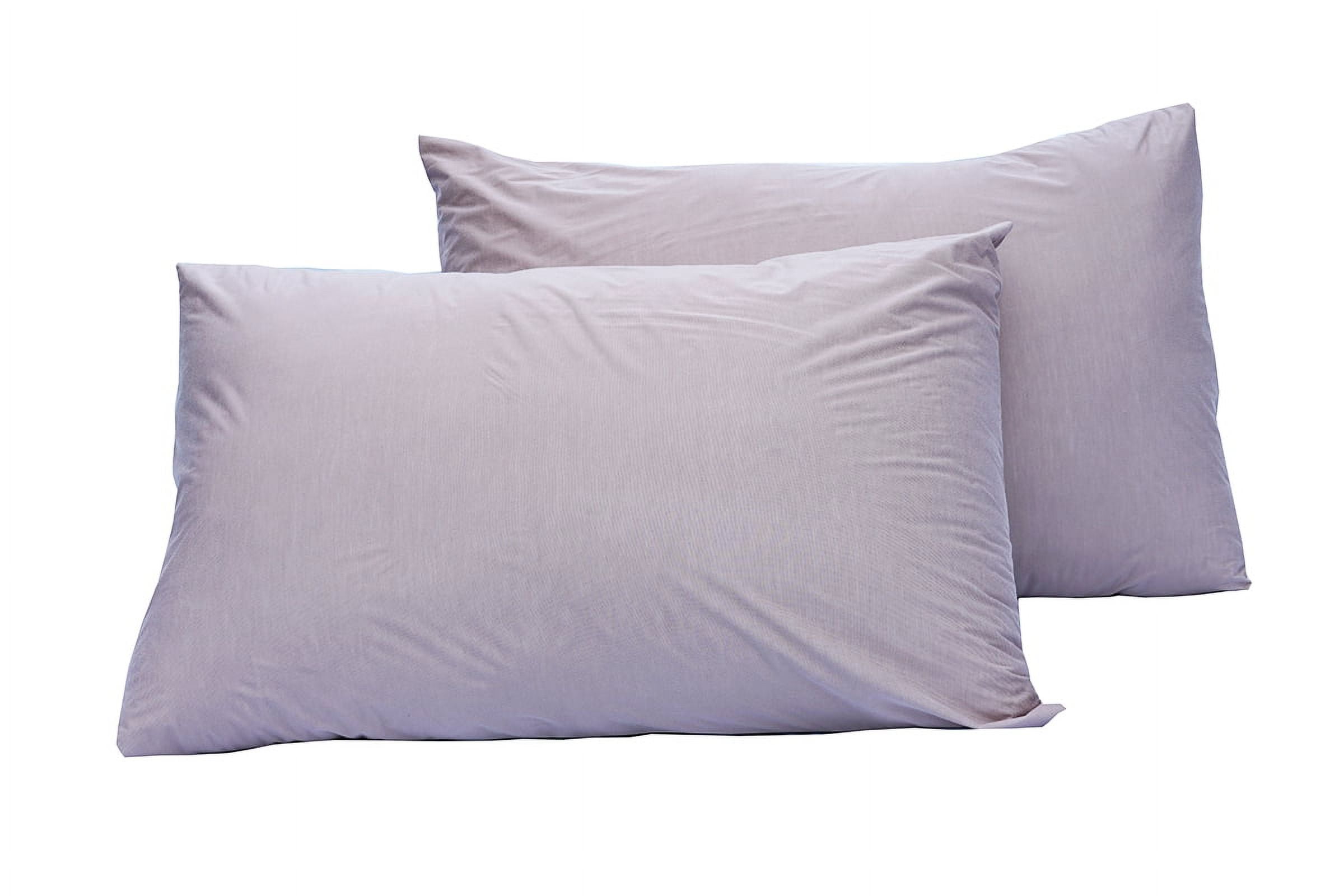 Careboree Queen Size Waterproof Pillow Covers, Hypoallergenic Knitted ...