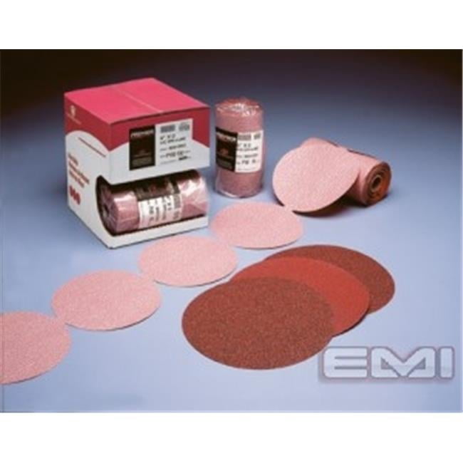 Carborundum 6 in. Premier Red Aluminum Oxide Dri-Lube Resin Paper ...