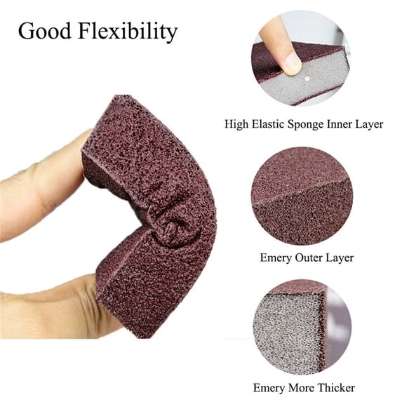 Carborundum Sponge Heavy Duty Cleaning Sponges 9-Pack - Kitchen ...
