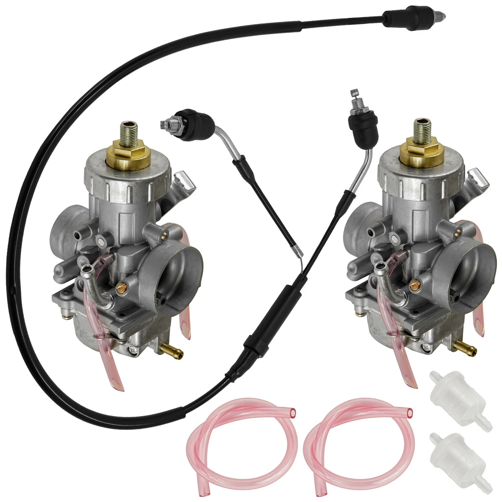 Carbs & Throttle Cable for Yamaha Banshee YFZ350 1987-2006 - Walmart.com