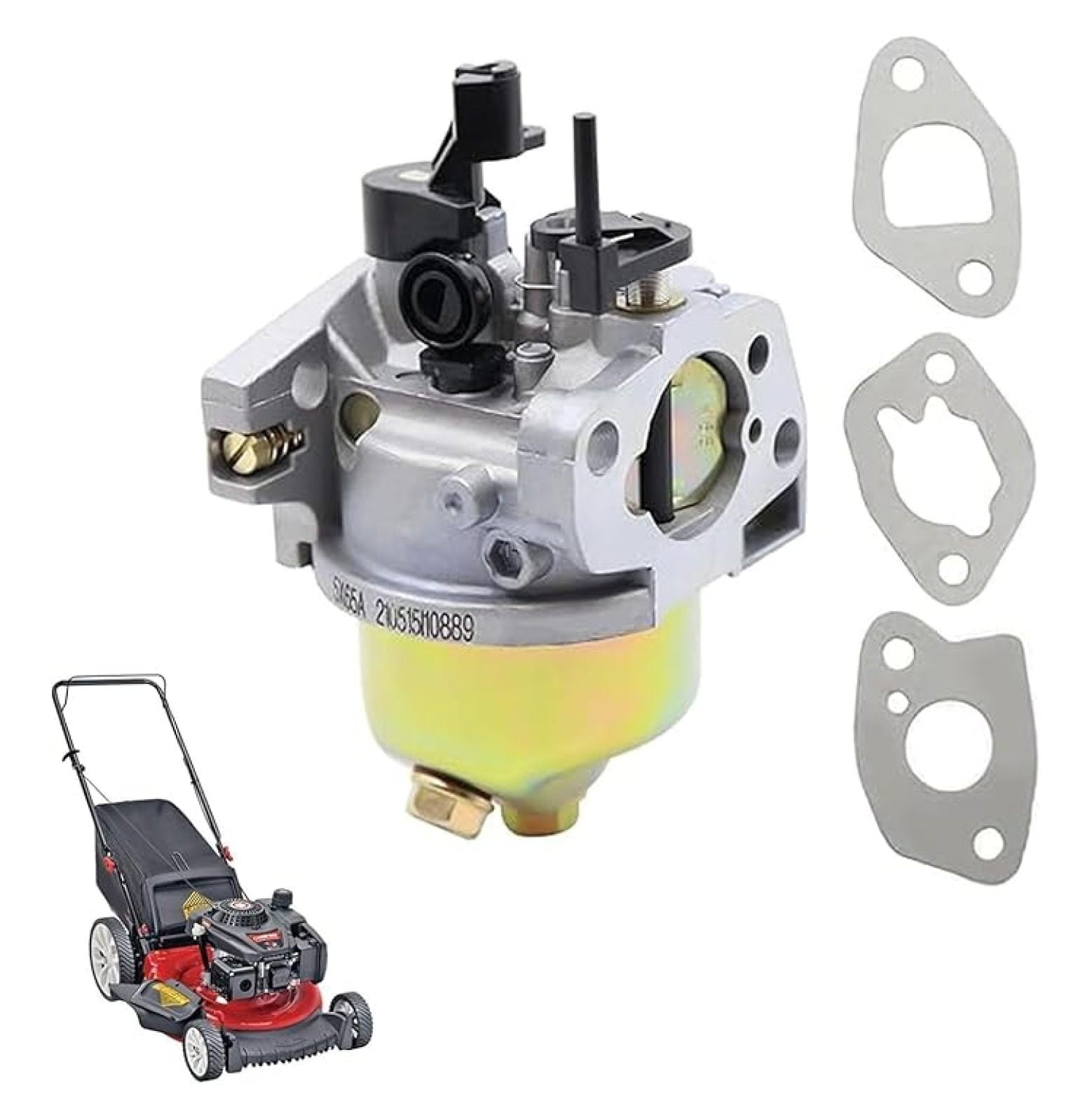 Carburetor 951-05531 5X65MU for Cub Cadet Troy-Bilt MTD 159cc Engines ...