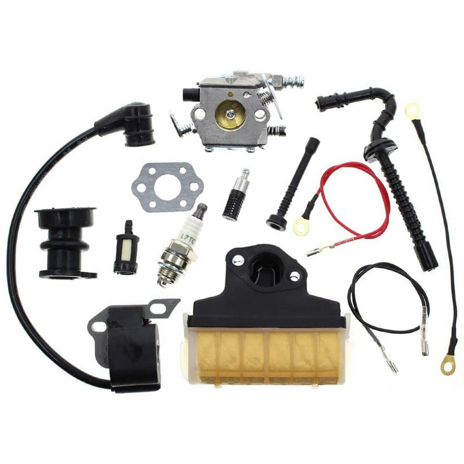 Carburetor Air Filter Ignition Coil Fuel Line Tune Up for 021 - Walmart.com