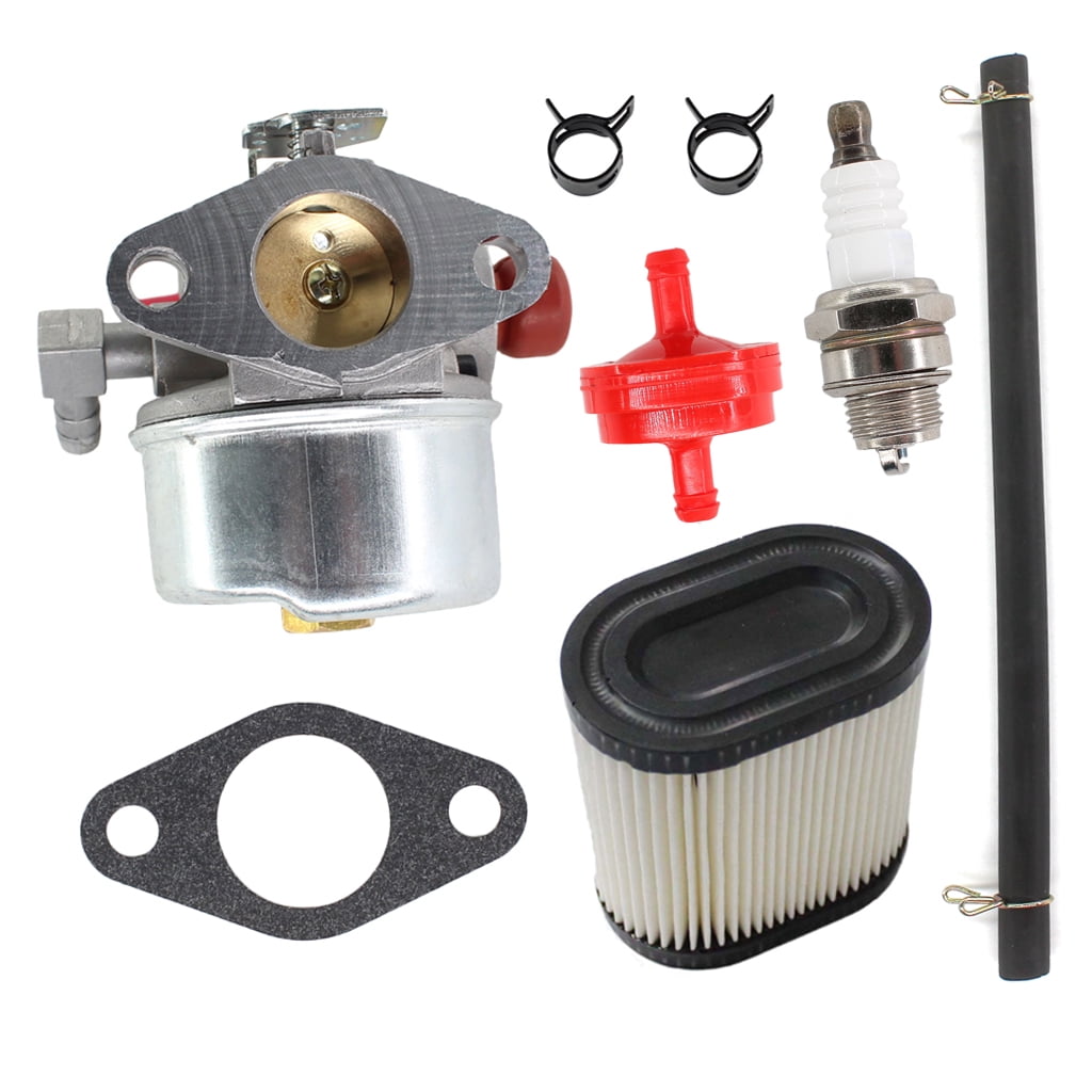 Carburetor Air Filter Kit for Craftsman 3.5HP 536.772101 Sears Edger 3.8HP Tecumseh 143.013802 ...