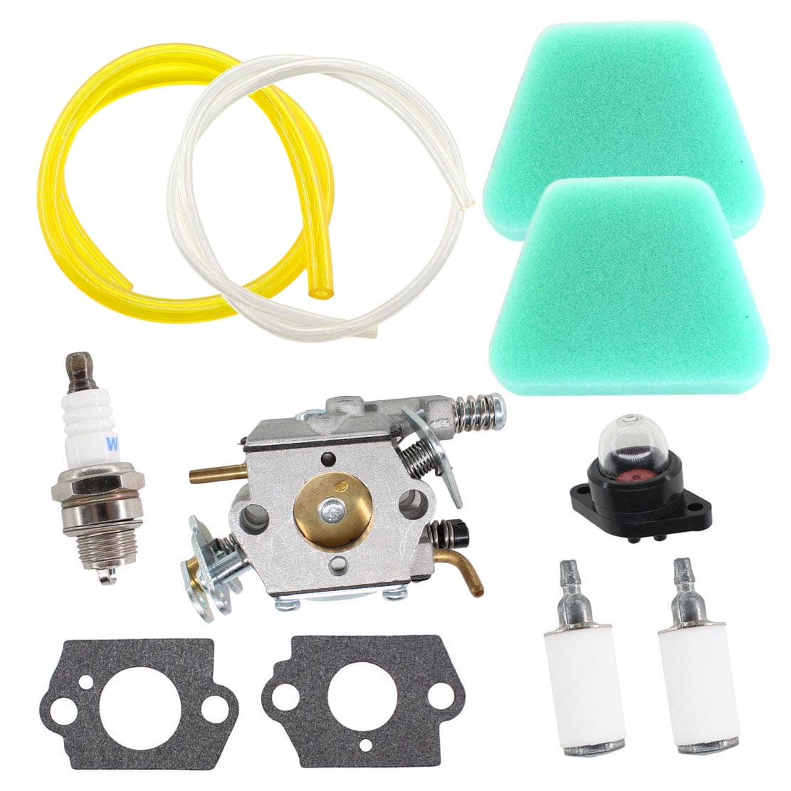 Carburetor Air Fuel Filter For Craftsman 18 42cc 545081885 Chainsaw - Walmart.com