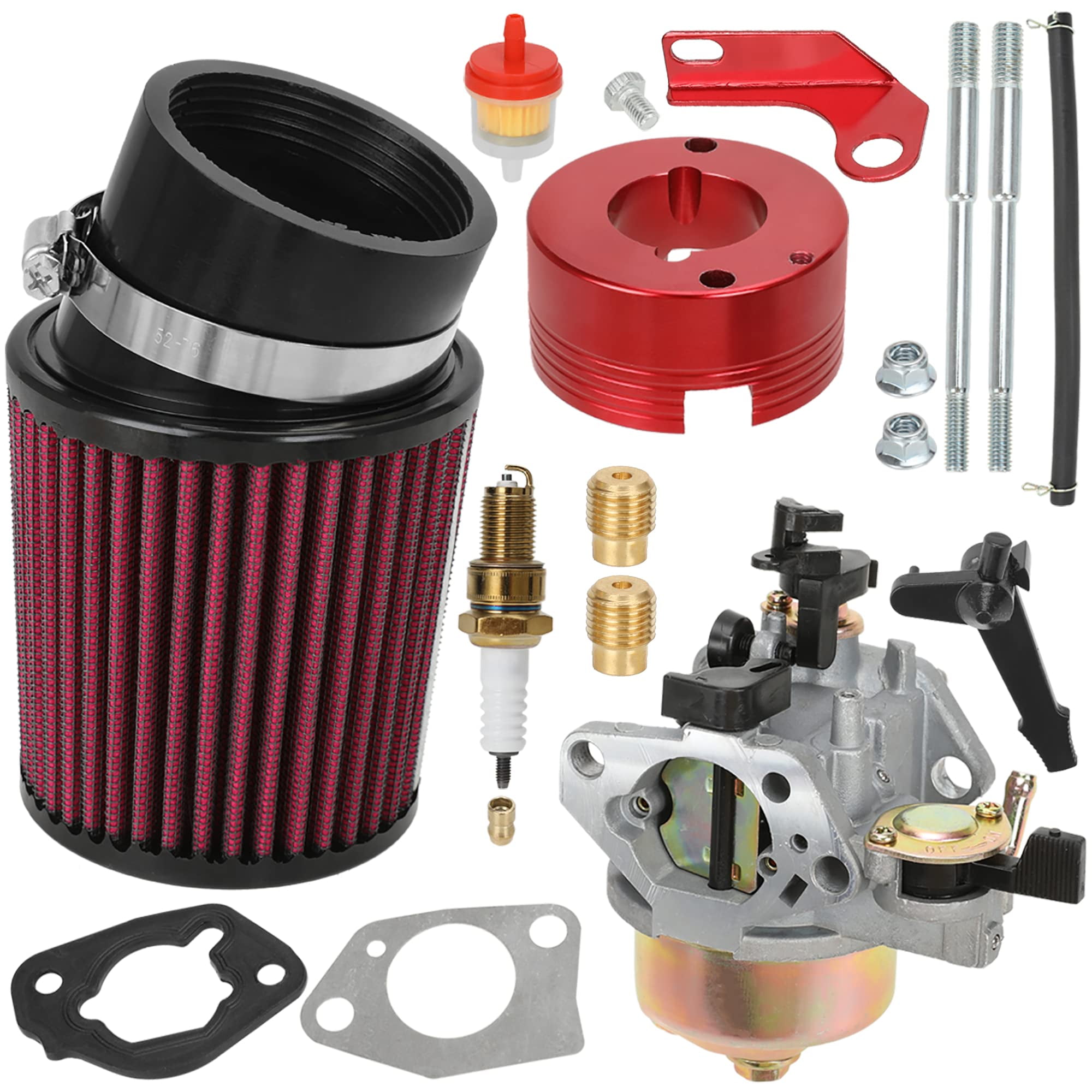 Carburetor Carb Air Filter Stage 1 Kit Compatible with Predator 301cc ...