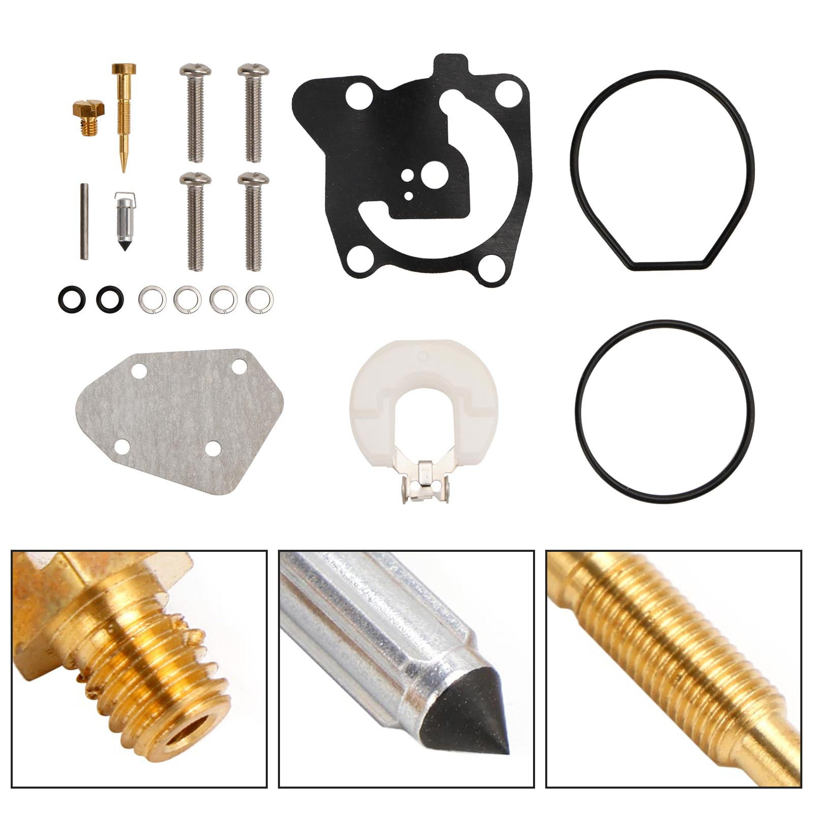Carburetor Carb Rebuild Kit fit for Yamaha 2 Stroke 40HP E40X Outboard ...