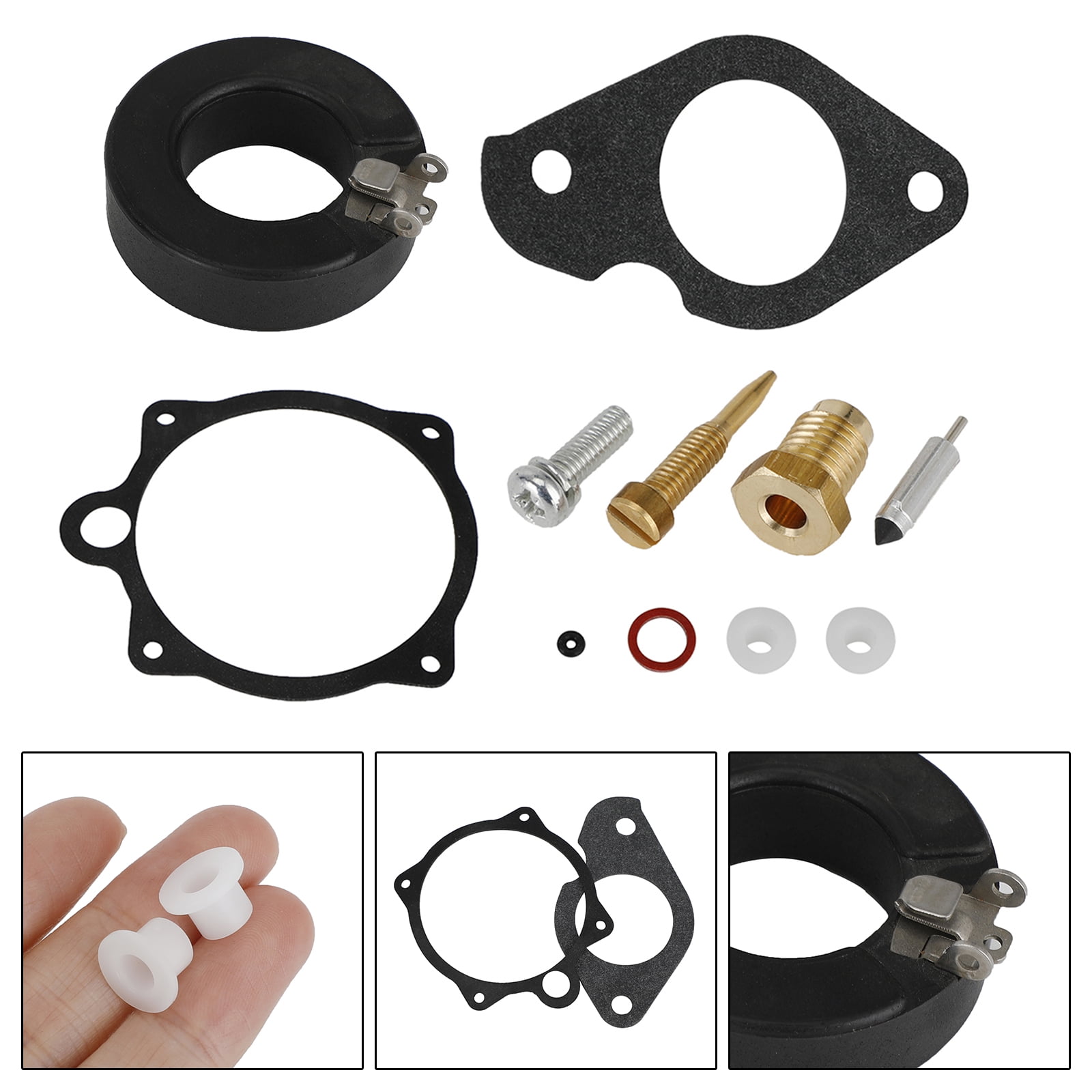 Carburetor Carb Rebuild Kit fit for Yamaha Outboard 25HP 30HP 689-W0093 ...