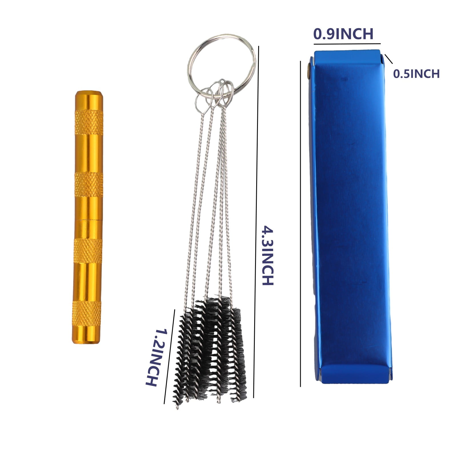 Carburetor Carbon Dirt Jet Remove 13 Cleaning Needles 15 Brushes Tool ...