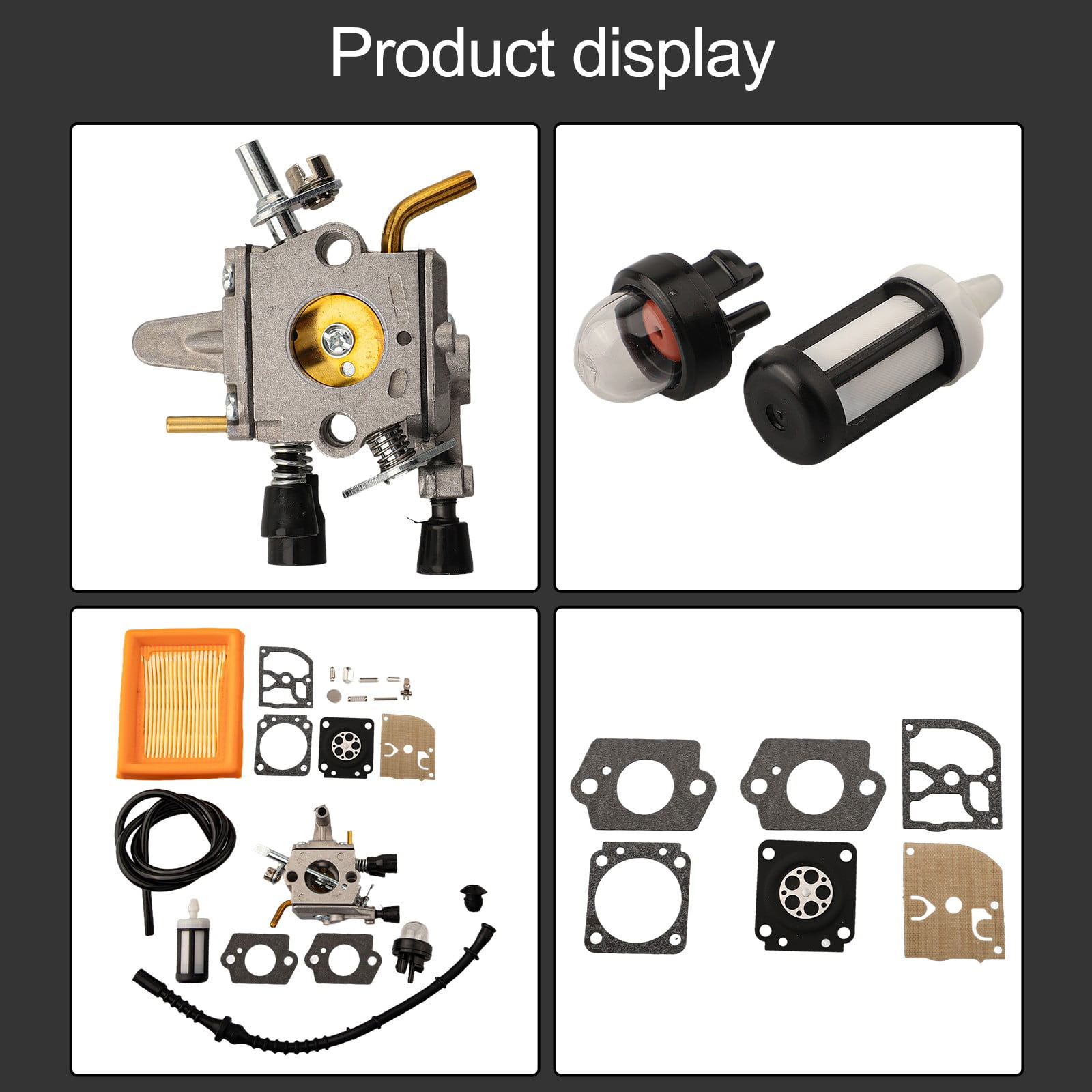 Carburetor Diaphragm Kit for FS120 FS120R FS200 FS020 Brushcutter ...