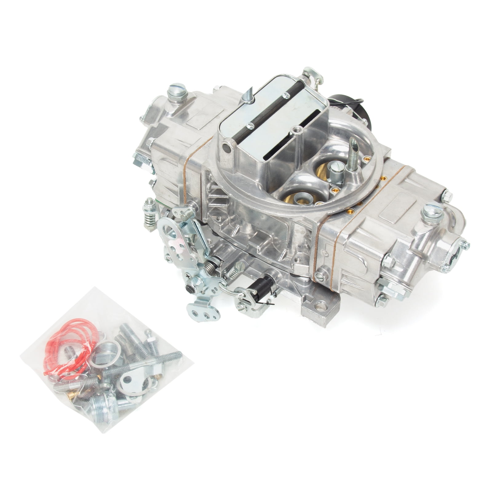 Carburetor For 4 Barrel 650 CFM Brawler Double-Pumper Electric Choke BR ...