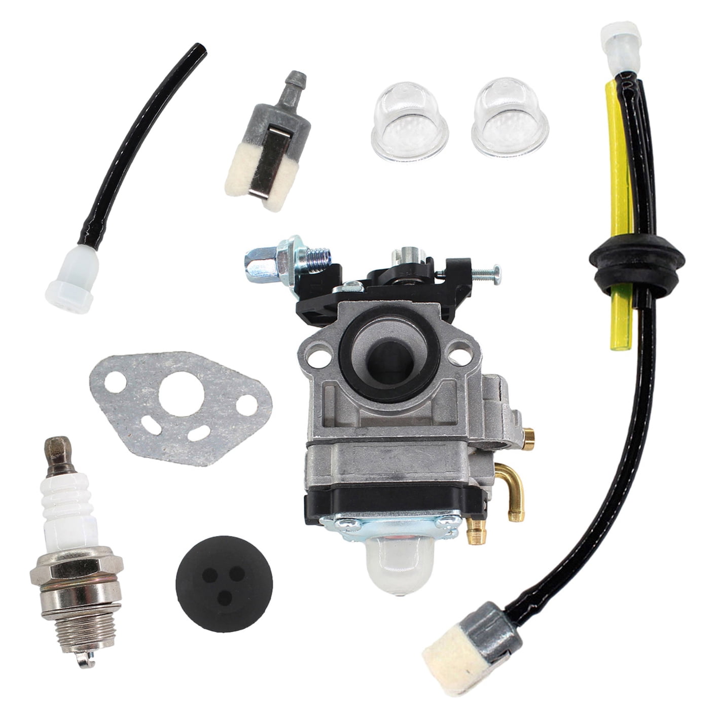 Carburetor Fuel Line Kit For John Deere 19.8cc t105s ut15150 String ...