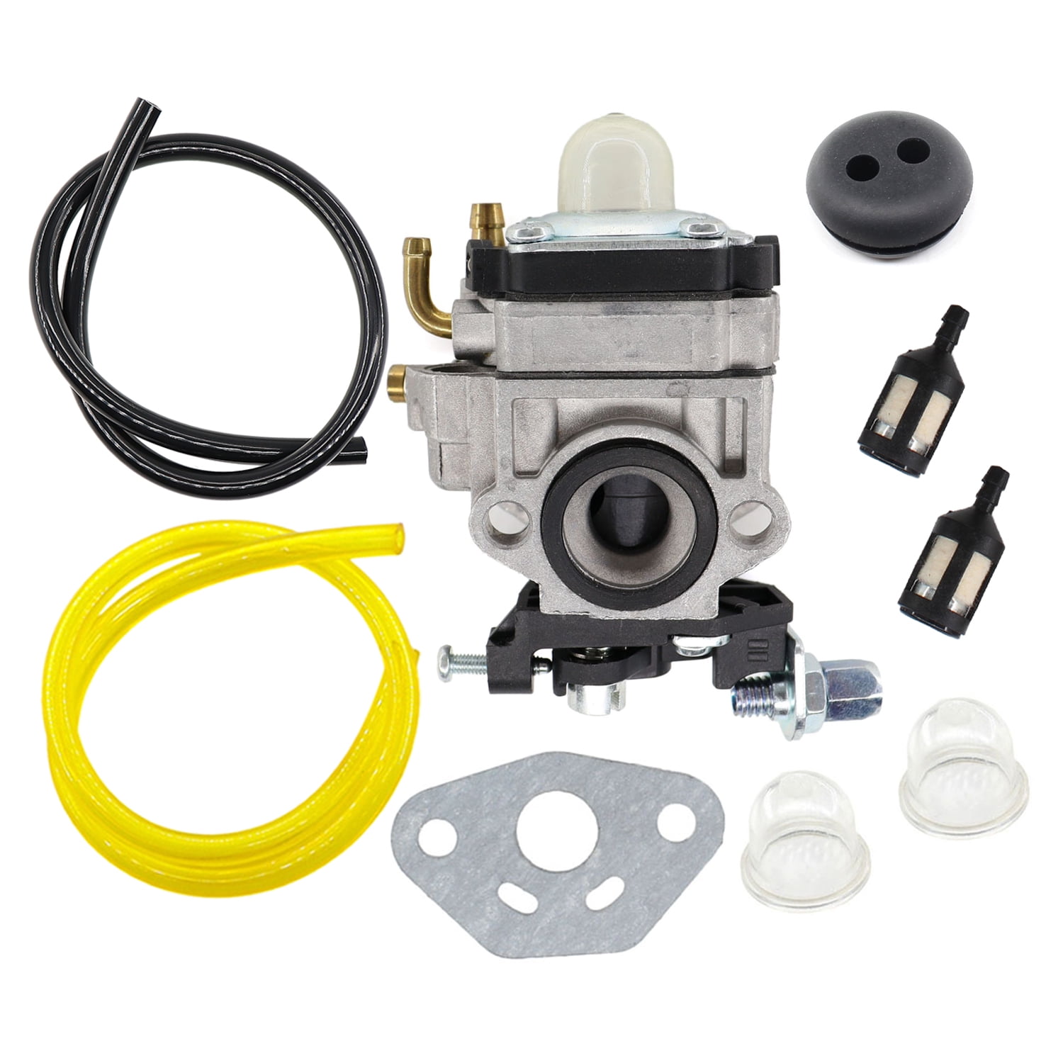 10mm Carburetor Gasket Kit for 590460103 Poulan PR2322 Carb Fuel Line ...