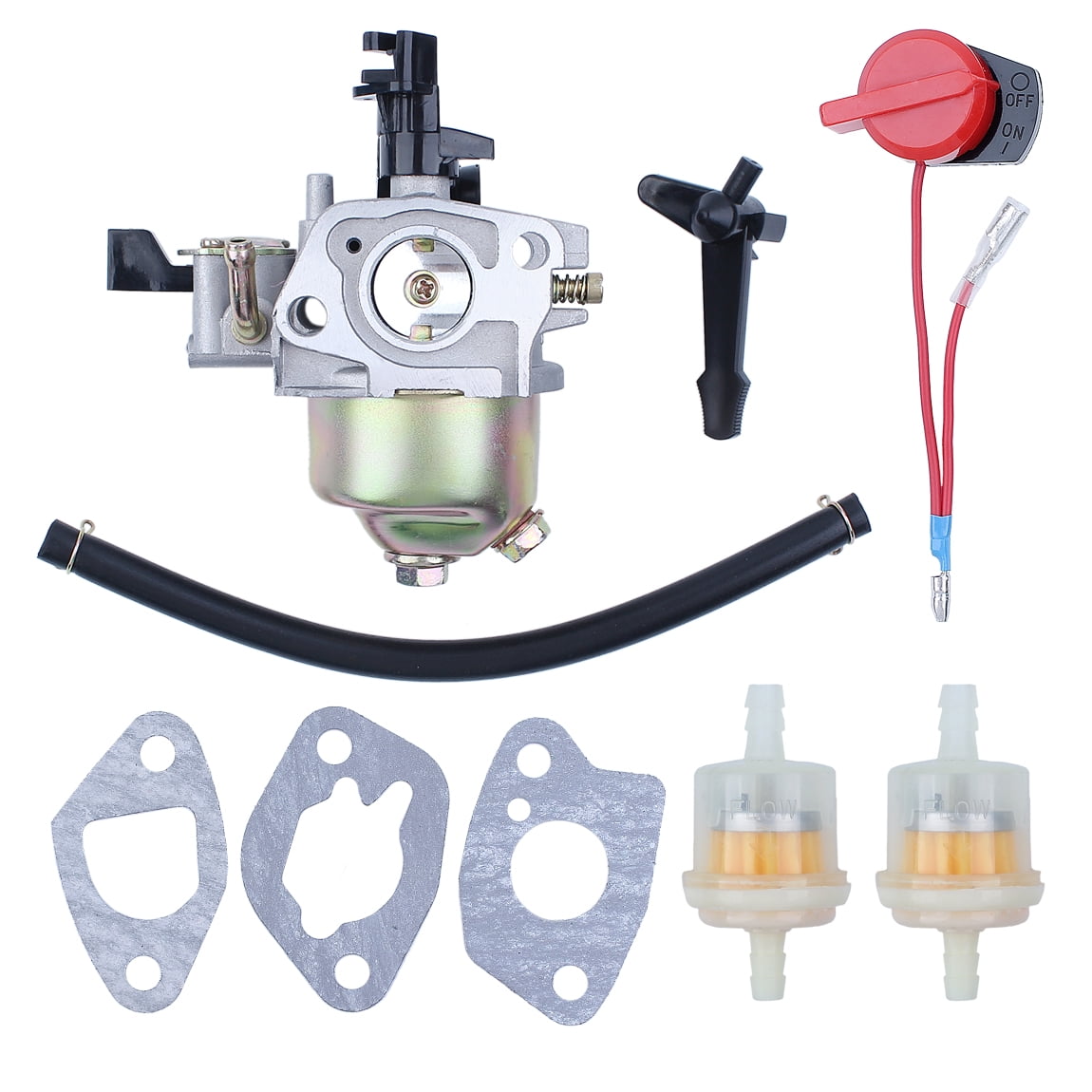 Carburetor Gasket Spark Plug Fuel For Honda GX25 GX35 HHT35 HHT35S ...