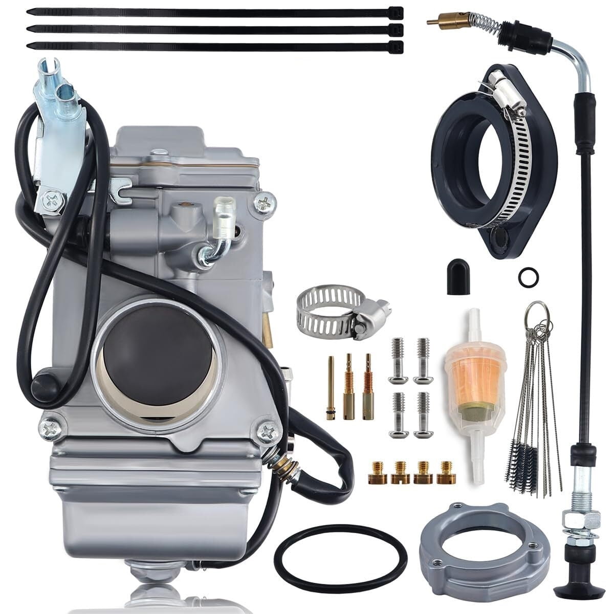 Carburetor For HSR42 HSR 42mm TM42-6 Fit Harley Evo Evolution Twin Cam ...