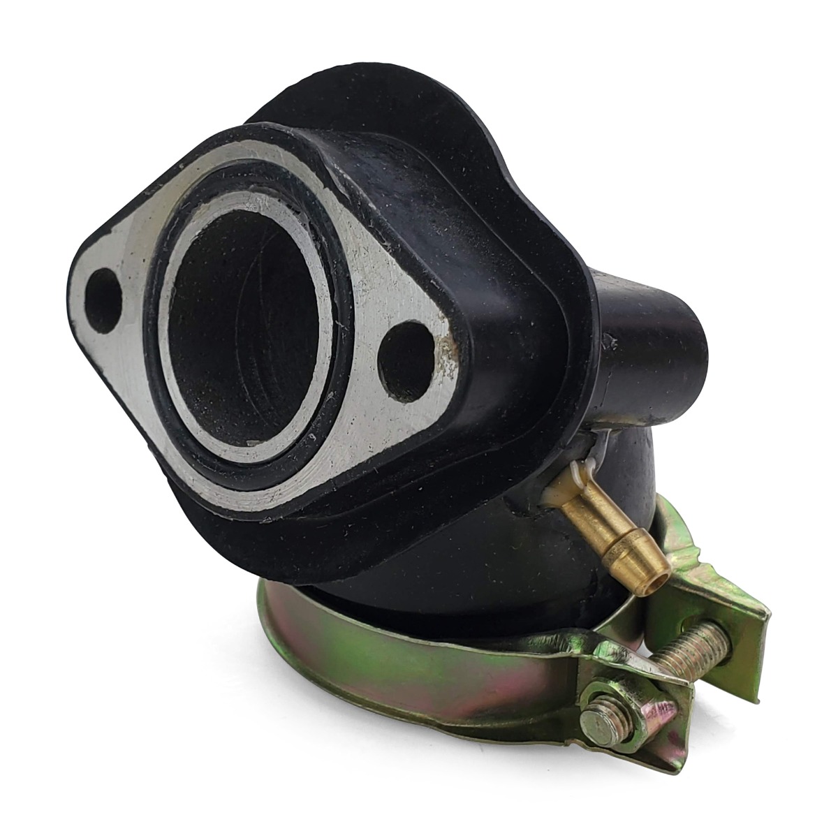 Carburetor Intake Manifold - (two vacuum fittings) - for GY6 150cc ...