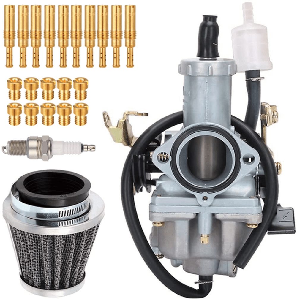 Carburetor Kit Set Air Filter Spark For 30mm PZ30 Dirt Bike 200cc 250cc ATV - Walmart.com
