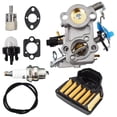 Carburetor Kit for Husqvarna 455 455E 460 461 Rancher Chainsaws ...
