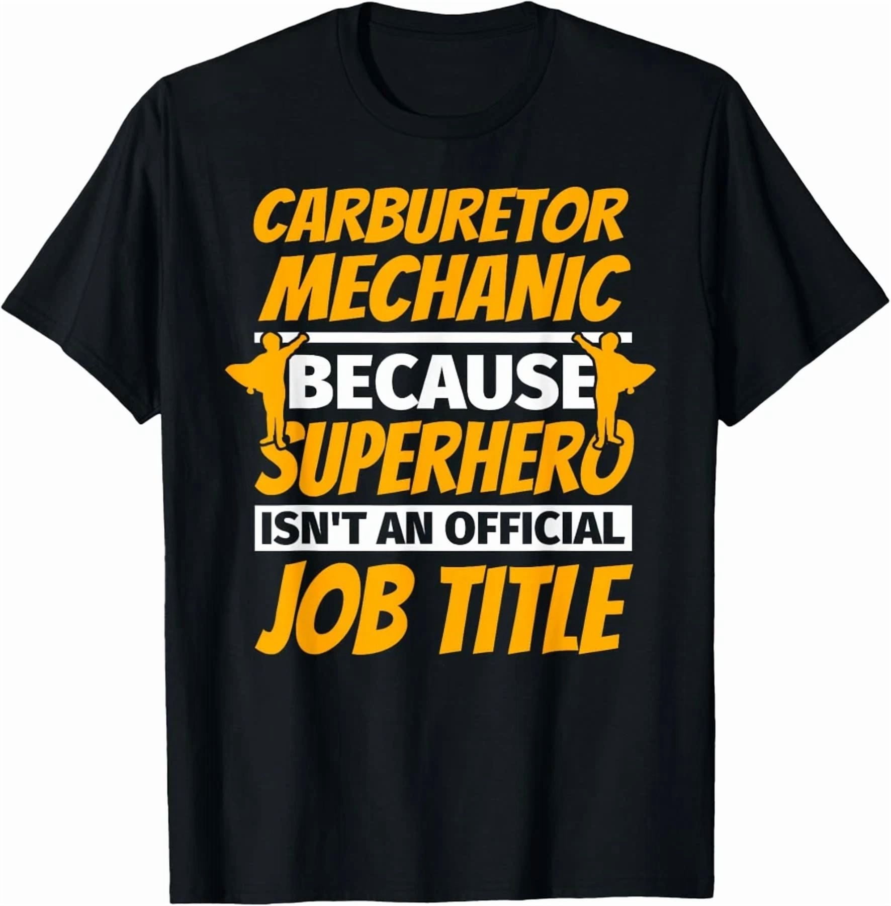 Carburetor Mechanic Funny Humor Career Professional Automotive Art ...