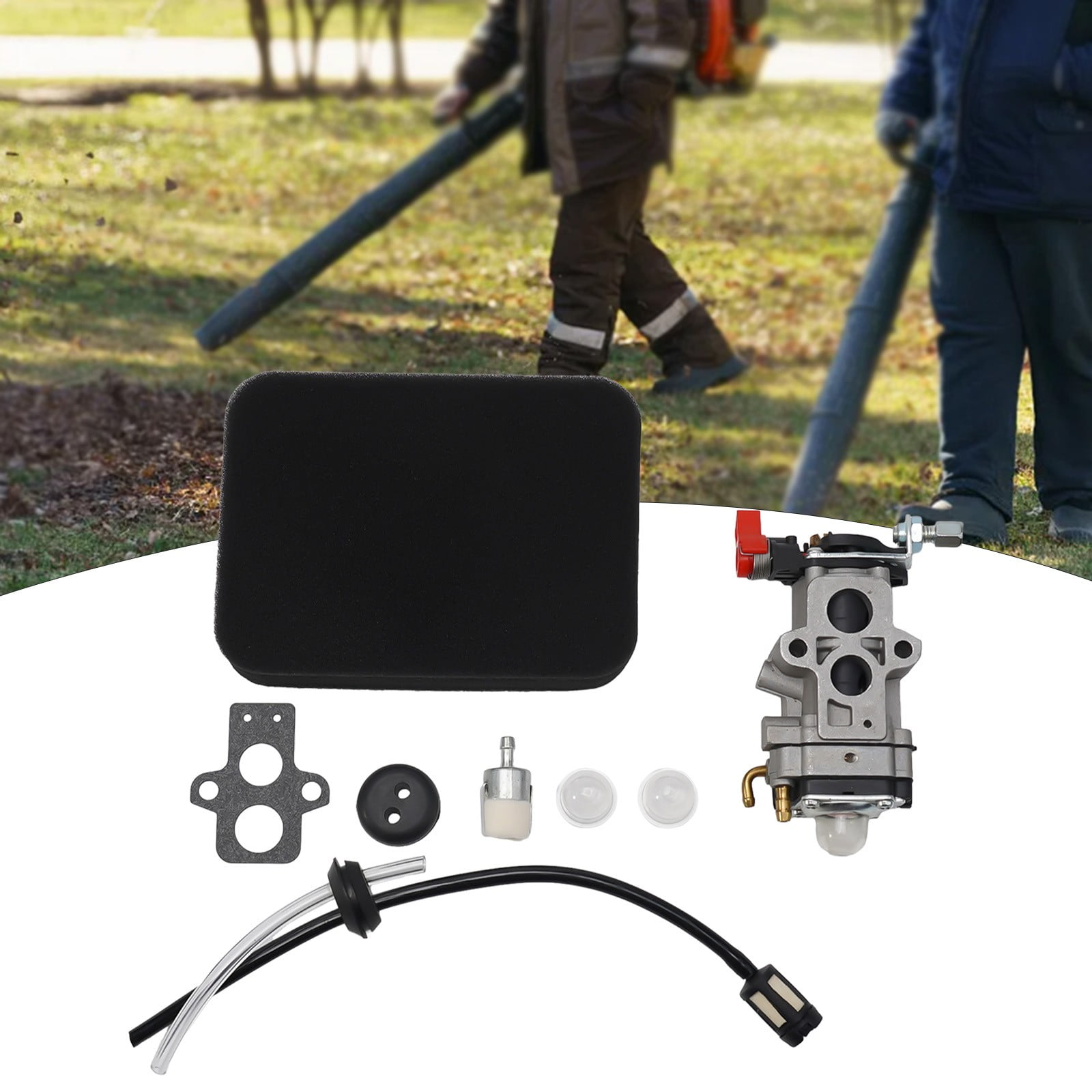 Carburetor Replacement Kit for 150BT 350BT 580BTS 580BFS Backpack Blower, Compatible with Redmax ...