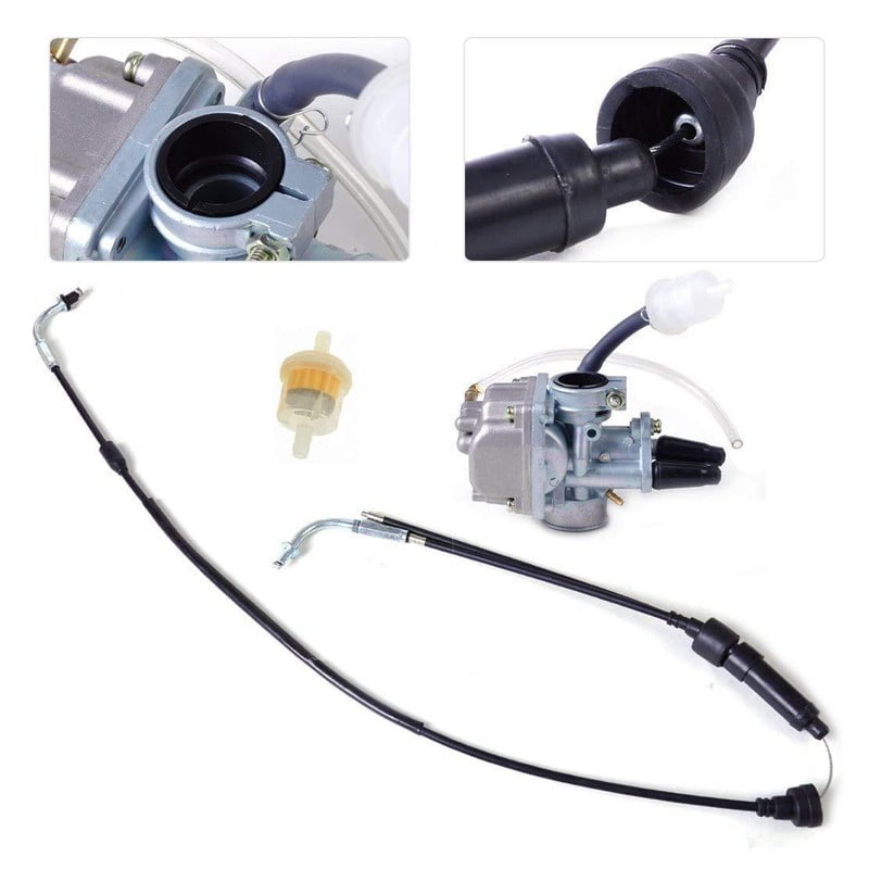 Carburetor With Throttle Cable for Yamaha PW80 Y-Zinger PY80 1983-2006 ...