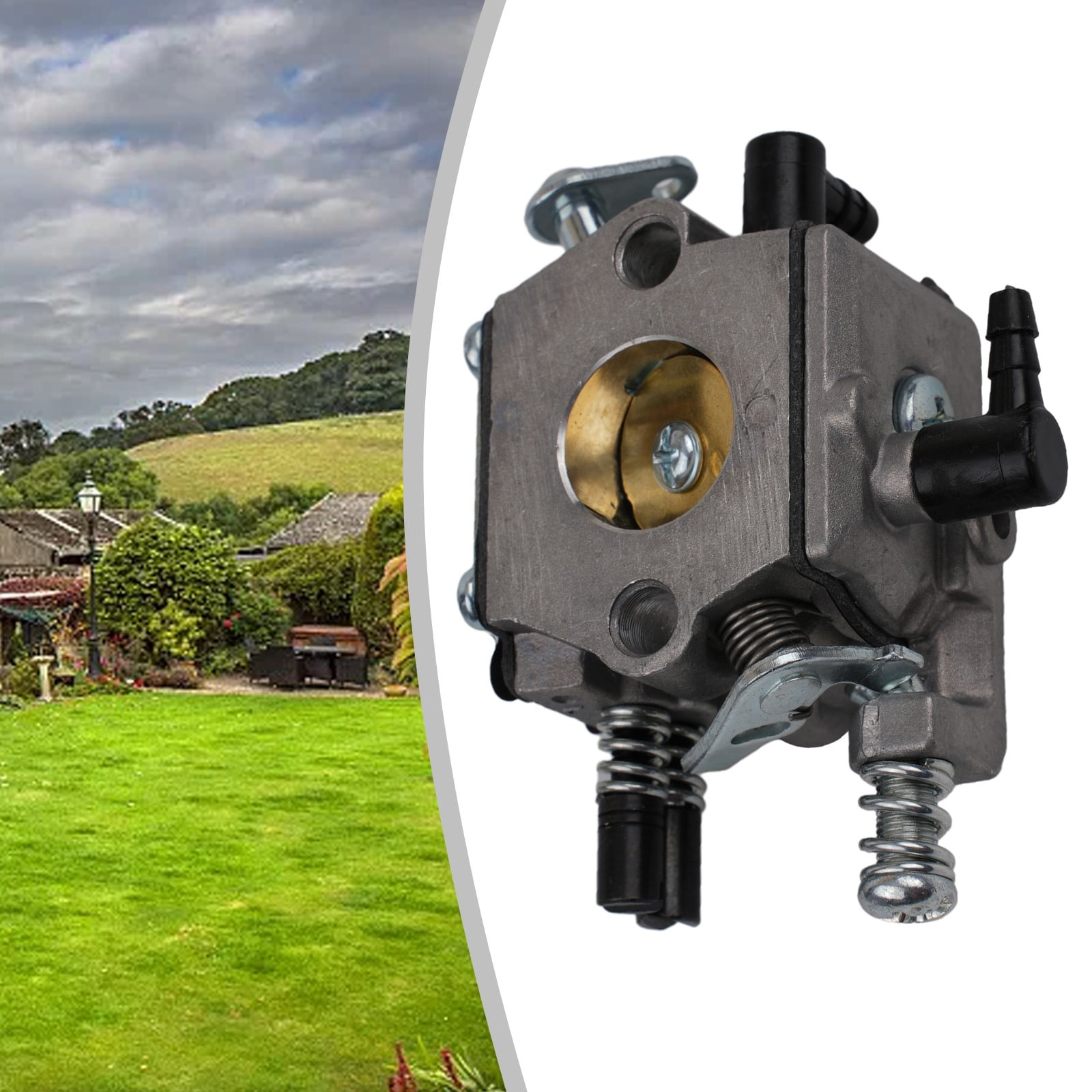 Carburetor for 45cc 52cc 58cc Chainsaw Parts, Compatible with Carb 5800 5200 4500 Models ...