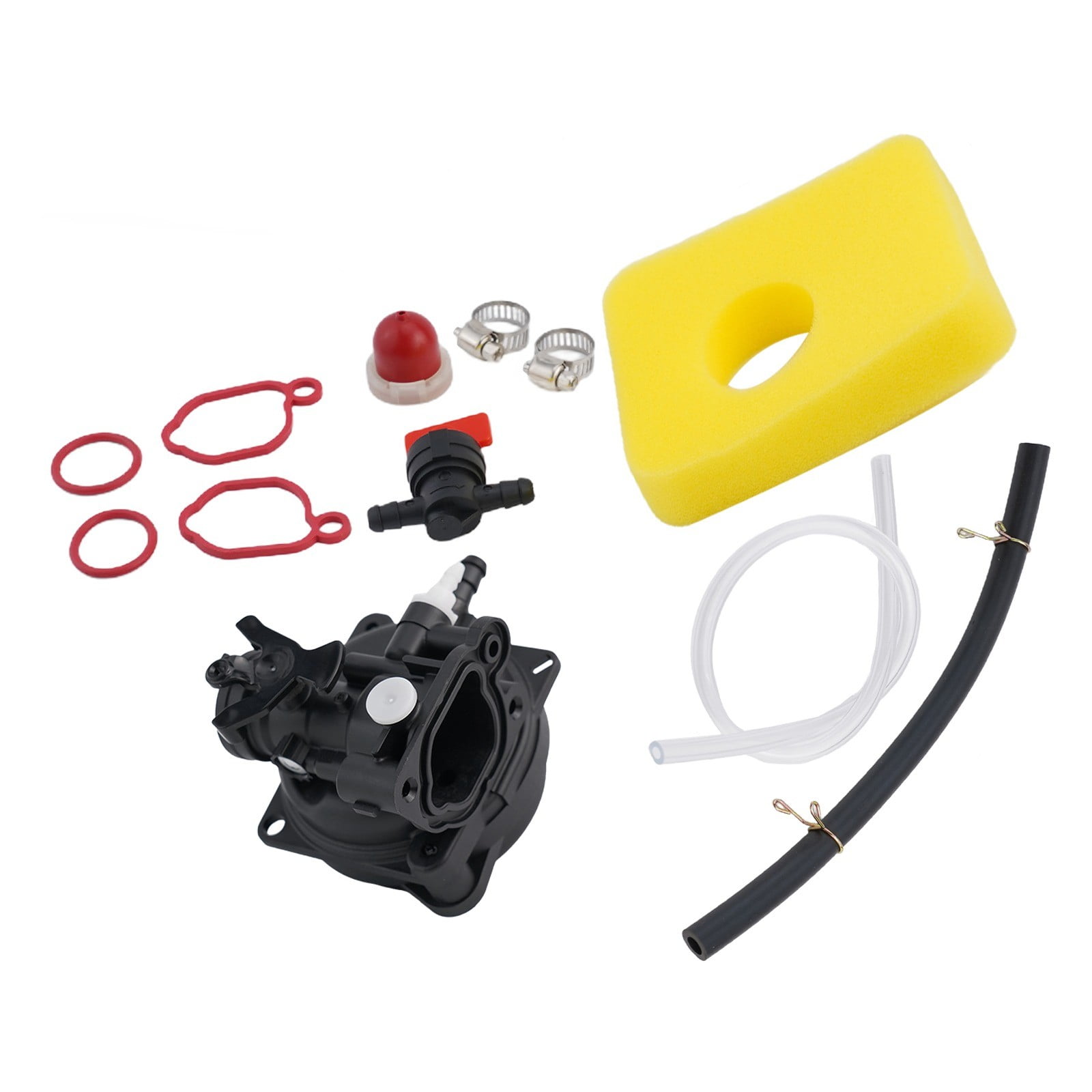 Carburetor for 593261 08P502 125cc Push Mower 300E 450E Replacement ...