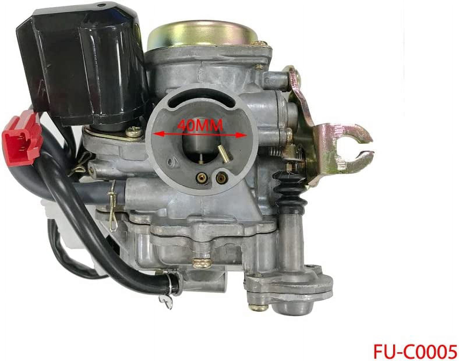 Carburetor with Electric Choke for GY6 50cc ATV Go Kart Moped Scooter ...