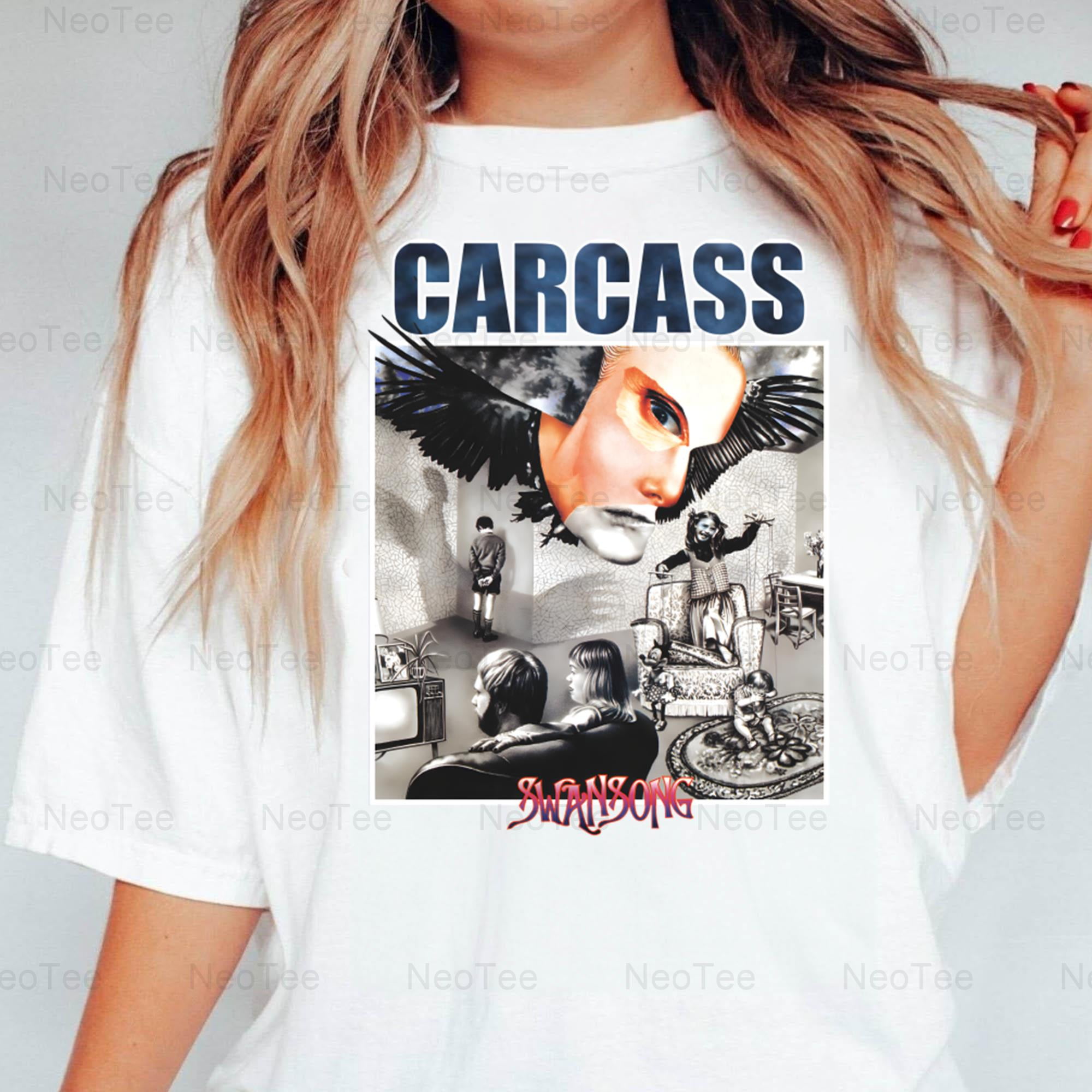 Carcass Swansong Melodic Death Metal Band Album Art Grindcore Fan Gift ...
