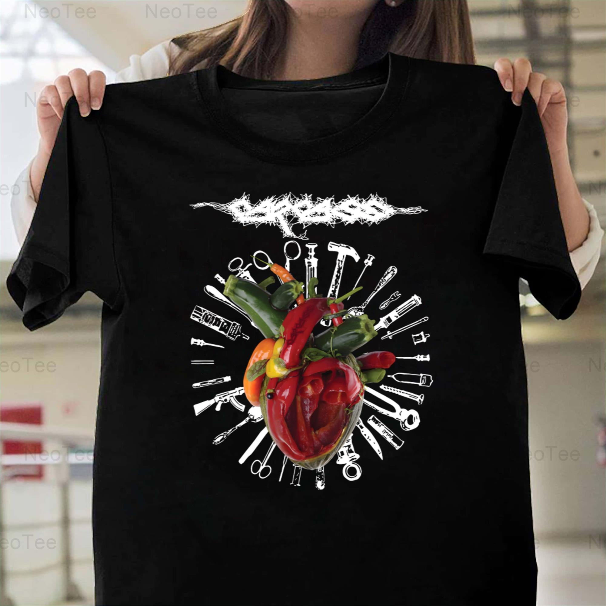 Carcass Torn Arteries Death Metal Band New Album Merch Grindcore Fan T ...