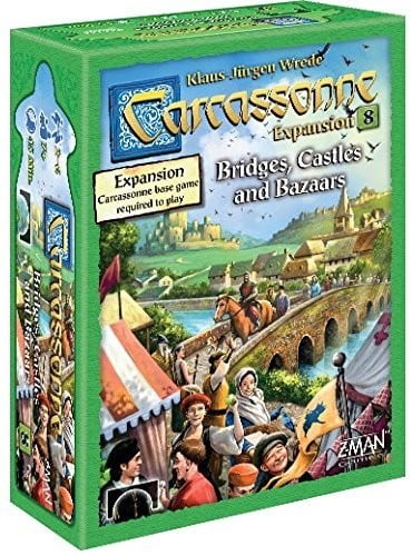 Carcassonne: Bridges, Castles & Bazaars Expansion Strategy Board Game ...