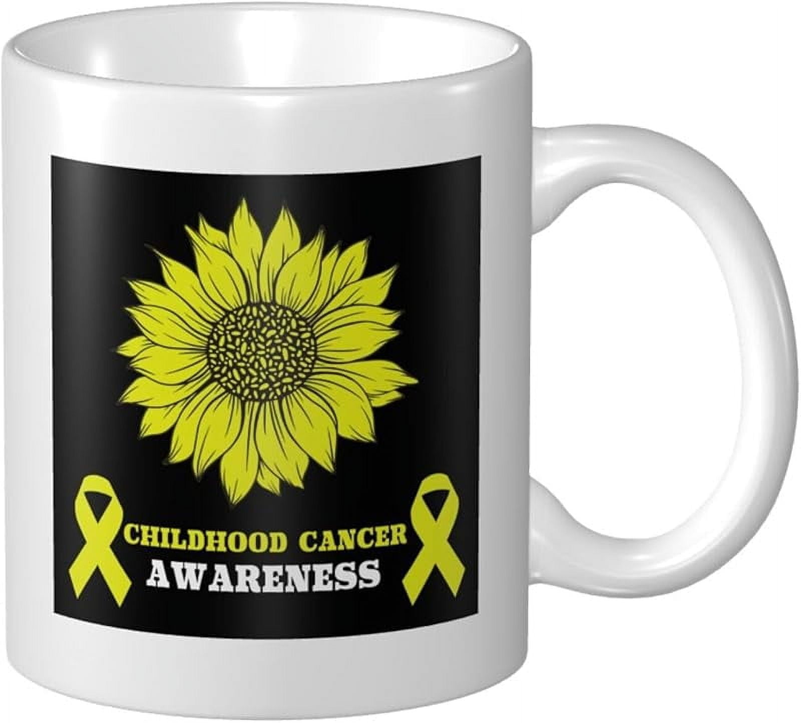 Carcinoid Cancer Awareness Coffee Mugs 11 oz White Ceramic Drinking Cup ...