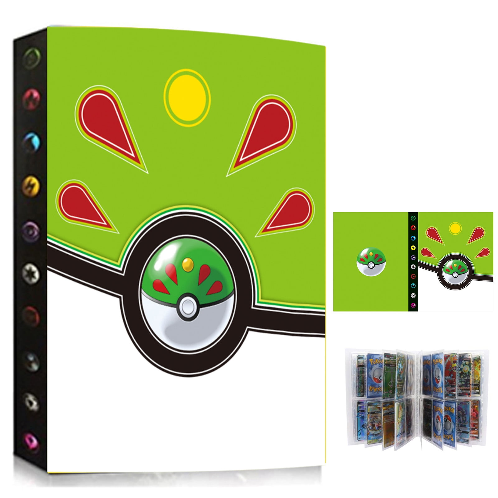 Card Album , Collectible Folder Album, Card Holder with a Total of 30 ...