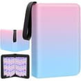 Card Binder 4 Pocket, 400 Pockets Holder Compatible with Game Cards ...