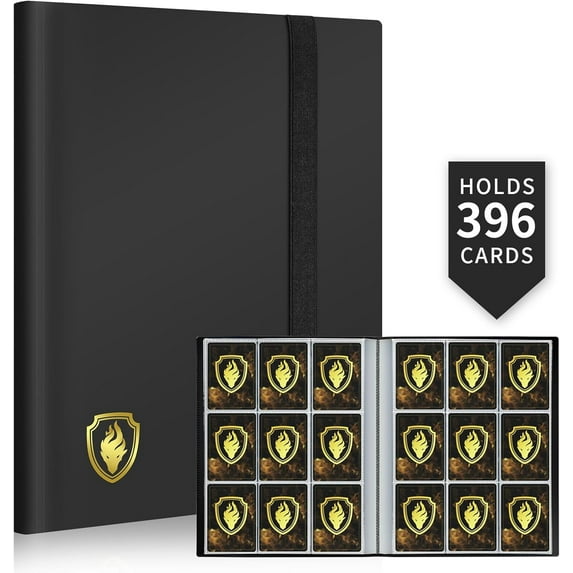 Card Binder 9 Pocket, 396 Pockets Trading Card Binder, Premium ...