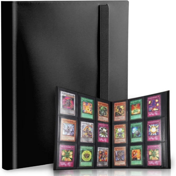 Card Binder, 9 Pocket Trading Card Album Folder,20 Pages, 360 Card ...