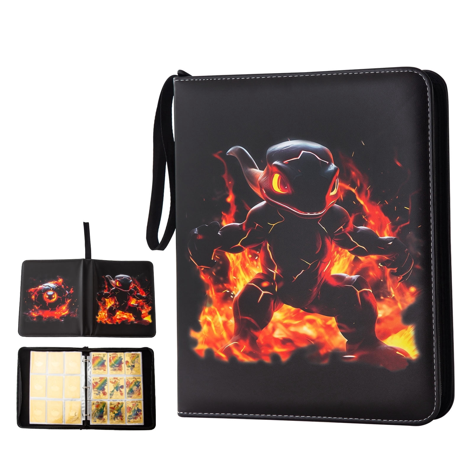 Cenxaki 9-Pocket Card Binder for TCG, MTG, Removable Pages, 900 Pockets ...
