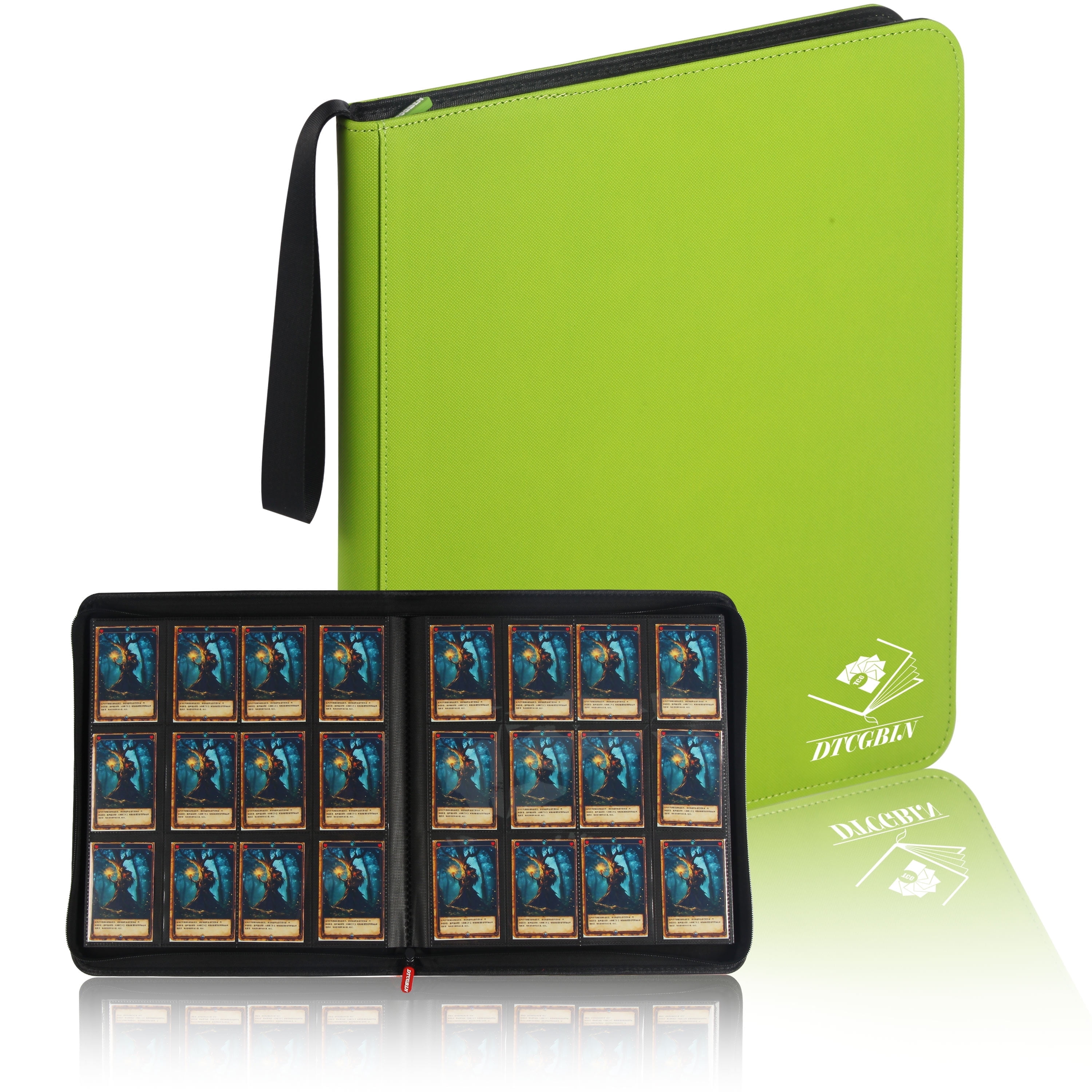 Premium Trading Card Binder for TCG Cards,Holds 720 Cards,12 -Pocket ...