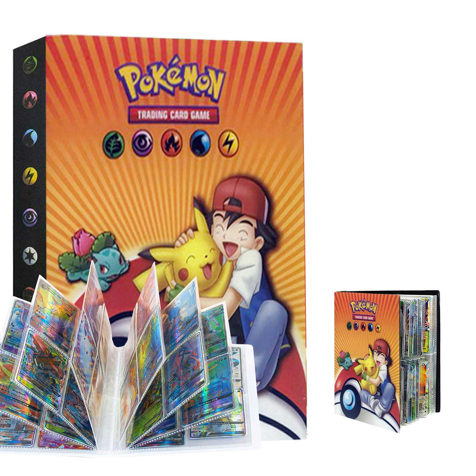 Card Binder, Holds 240 Cards-30 Pages, Trading Cards Holder Album, Card ...