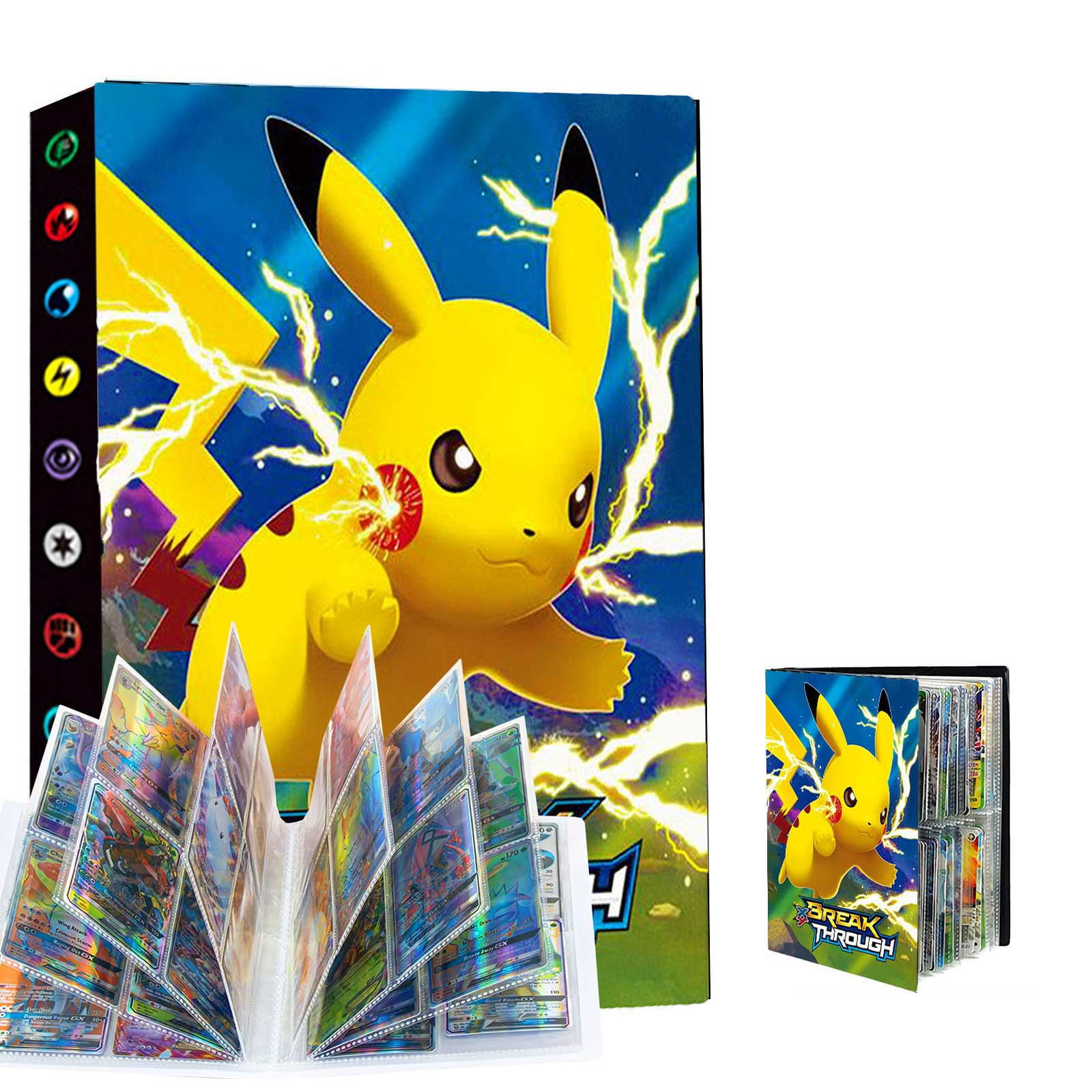 Card Binder with 240 Collecting Slots, 30 Pages, Trading Card Album ...