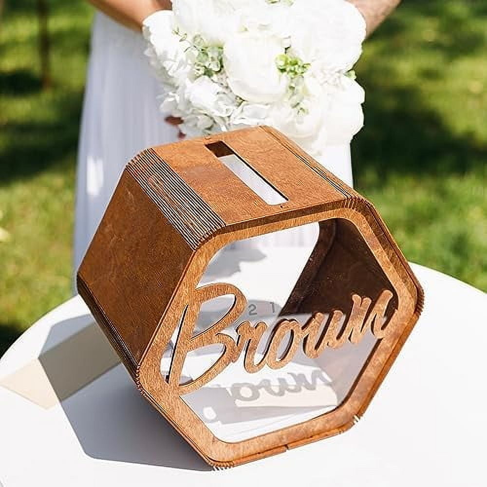 Card Box for Wedding - Personalized Wedding Card Box for Reception ...