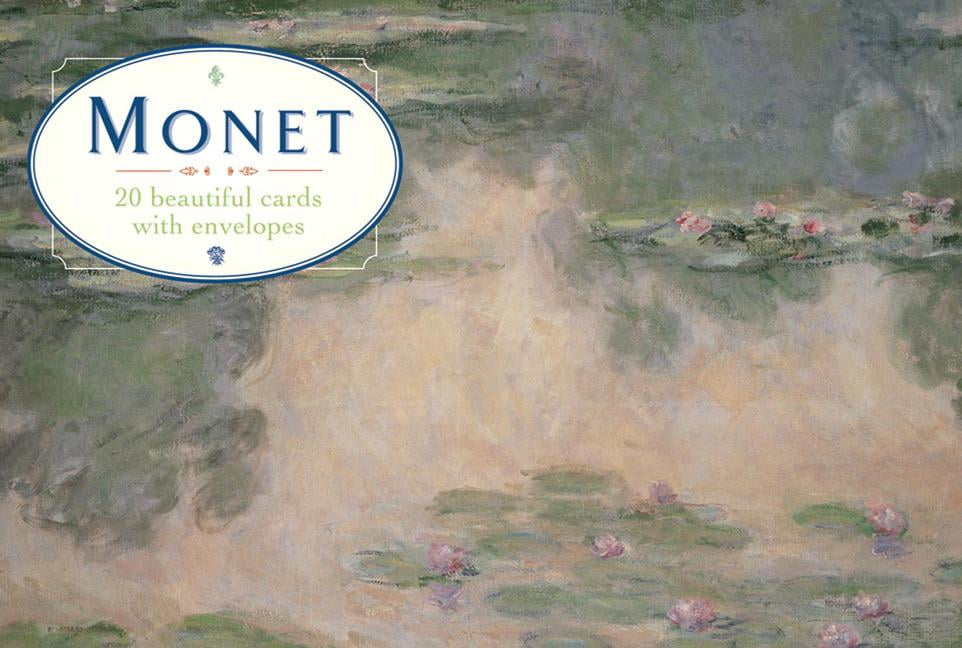 Card Box of 20 Notecards and Envelopes: Monet : A Delightful Pack Of ...