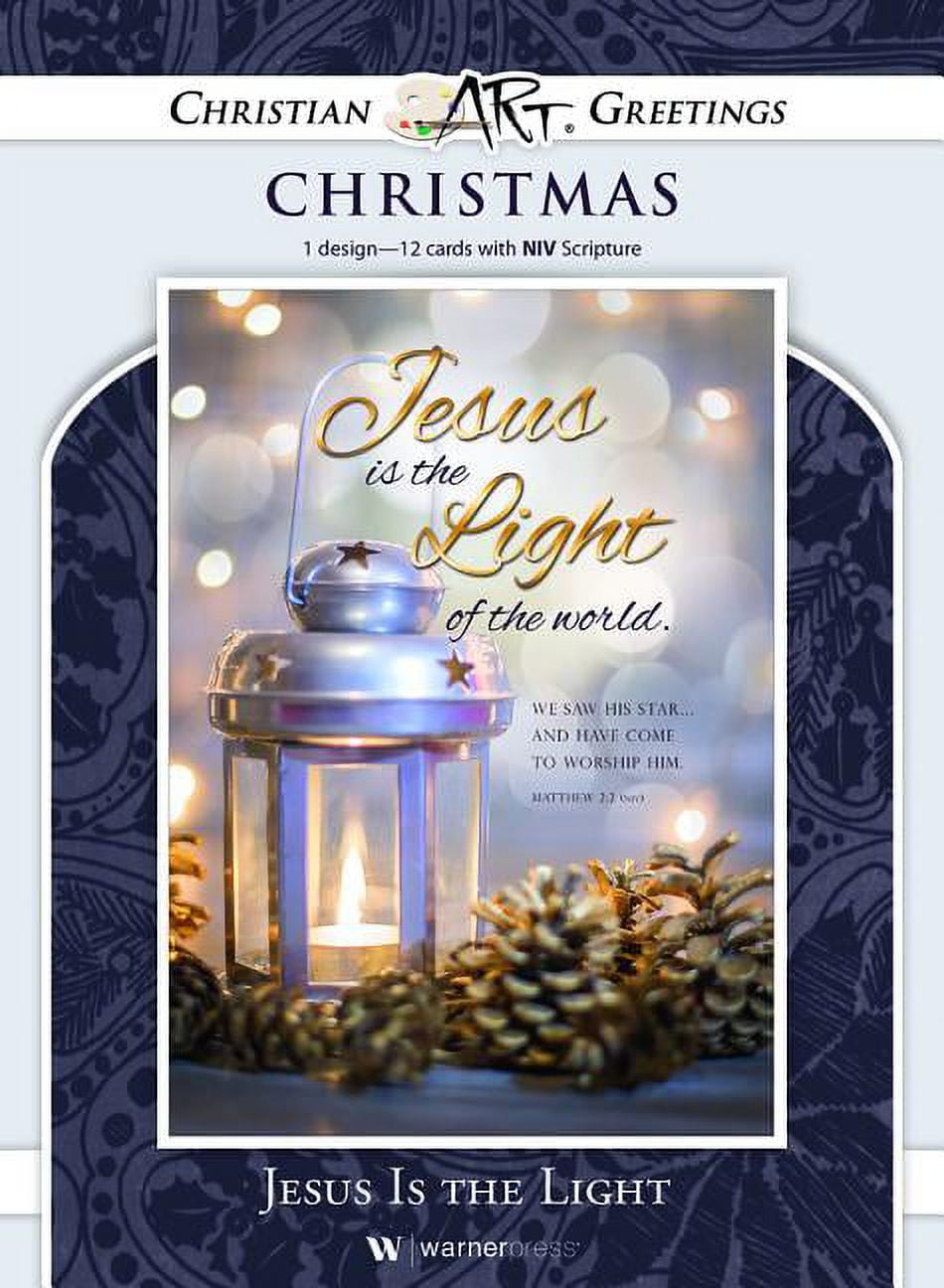 Card-Boxed-Believe In Jesus Christmas (John 1:12 NIV) (Box Of 12 ...
