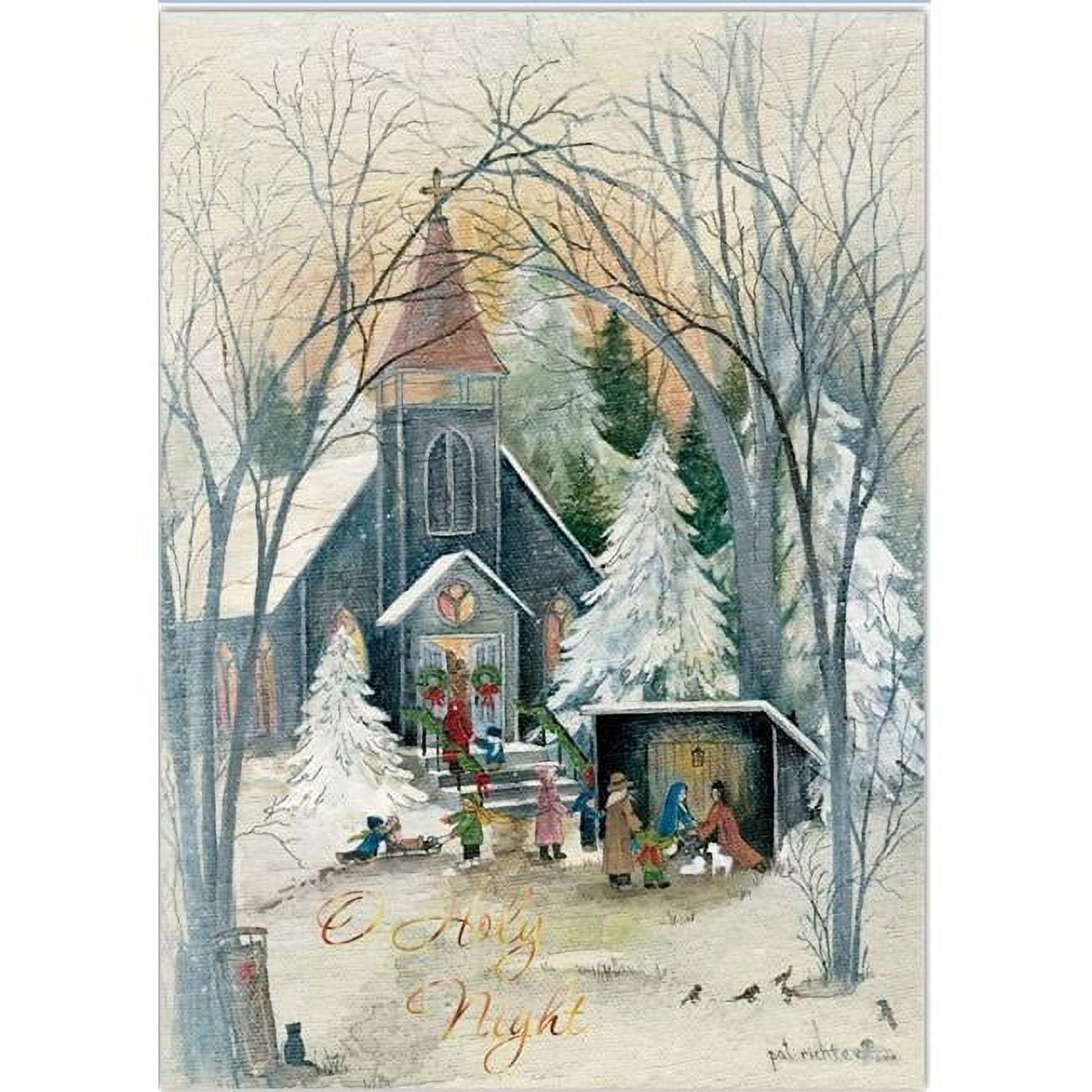 Card-Boxed-Christmas-Holy Night/Pat Richter (Box Of 16) - Walmart.com