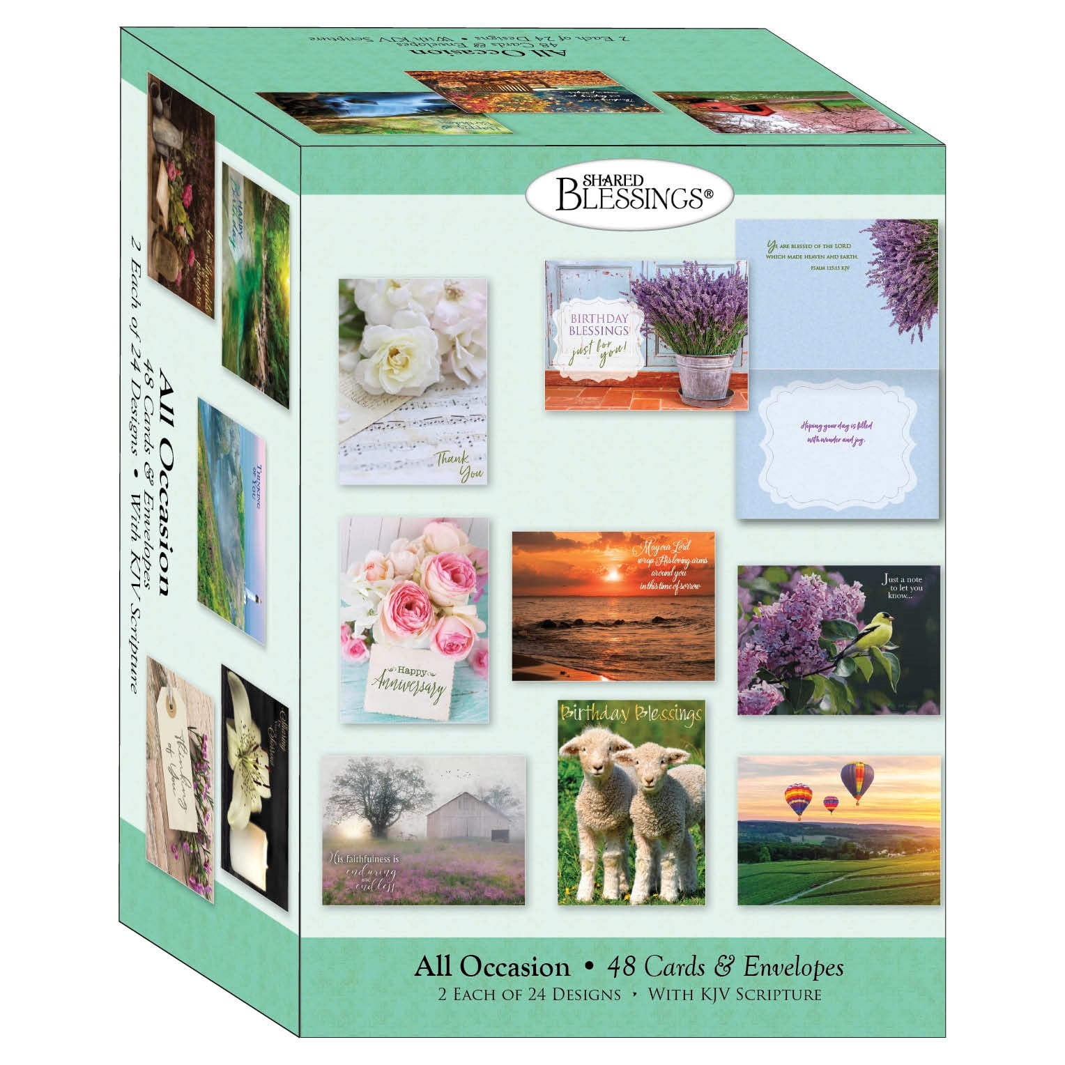 Card-Boxed-Shared Blessings-Value All Occasion Assortment-A (Box Of 48 ...